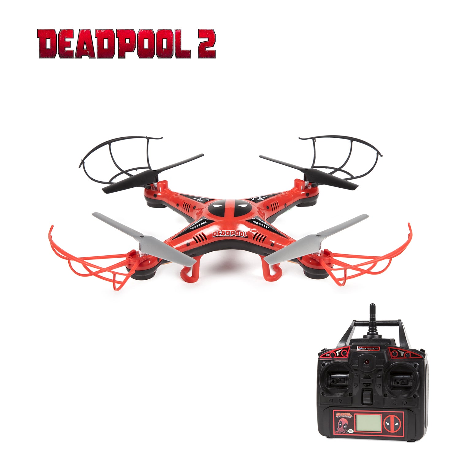 Marvel Licensed Deadpool 2.4GHz 4.5CH RC Drone – HOBBYTRON