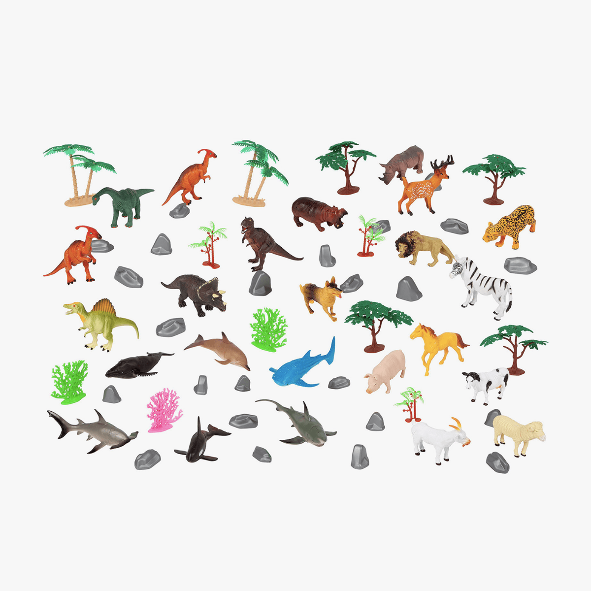 World of Animals Set [60 Pieces] | HobbyTron™