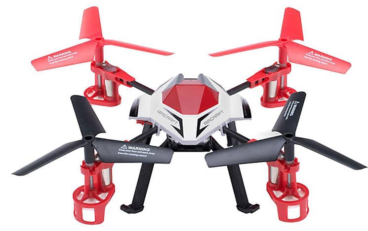M61 Quadcopter with Cage 2.4GHz RC Drone – HOBBYTRON